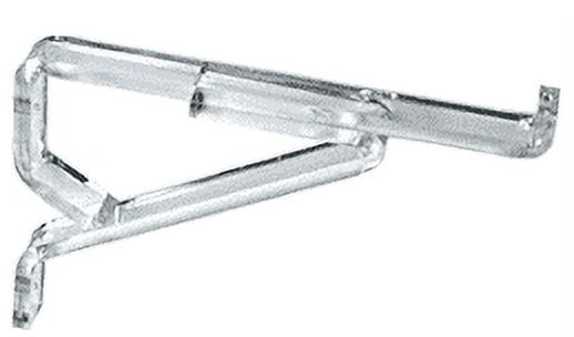 CRL LB138 Clear Lucite 8" Deluxe Shelf Brackets - Walmart.com