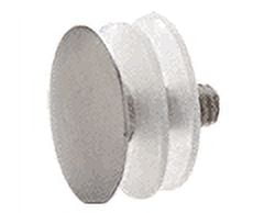 CRL LPC2BS 316 Brushed Stainless Low Profile Standoff Cap Assembly for ...