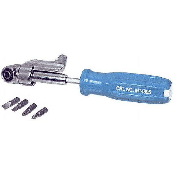 CRL M14895 Offset Hex Bit Driver with Four Screwdriver Tips - Walmart ...