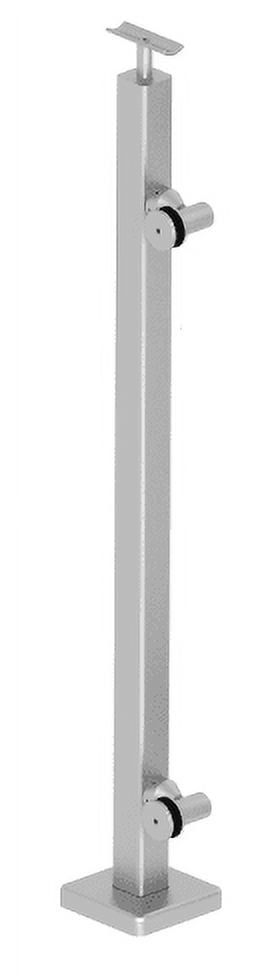 CRL P142EBS 316 Brushed Stainless 42" P1 Series End Post Railing Kit ...