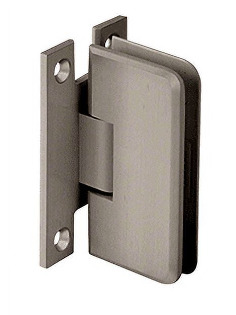 CRL PET037BN Brushed Nickel Petite 037 Series Wall Mount 'H' Back Plate ...