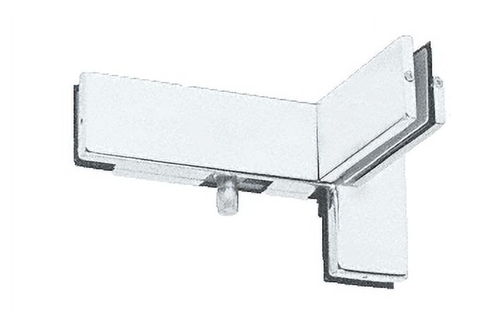 CRL PH41LA Satin Anodized Left Hand Sidelite Transom Patch with Support ...