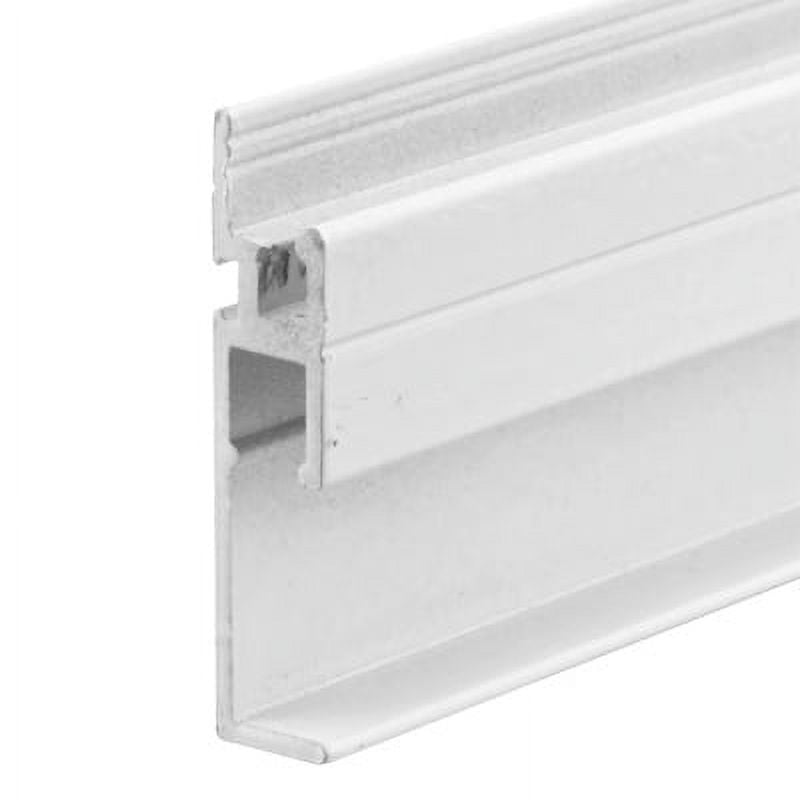CRL PL15973 White Drop-In Style Triple Track Bottom 72" Stock Length ...