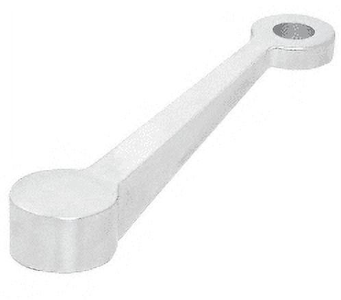 CRL PMH1LBS Brushed Stainless Single Long Arm Heavy Duty Post or Column ...