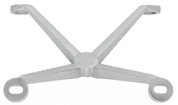 CRL PMR490BS Brushed Stainless Regular Duty 90 Degree 4-Way Spider ...