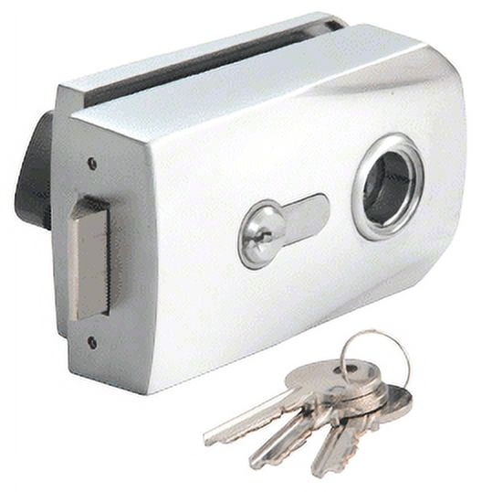 CRL PTH310PS Polished Stainless Glass Mount Lever Lock for Metal Frame ...