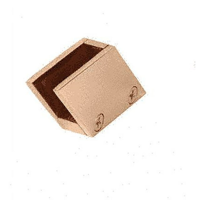 CRL RH3338BR Polished Brass 3/8" 52 Degree Slant Acute End Clamp Type ...