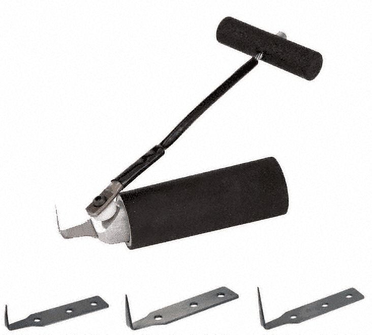 CRL RZ5K1T Foam-Grip Push-Button Cold Knife Kit with 18 Blades ...