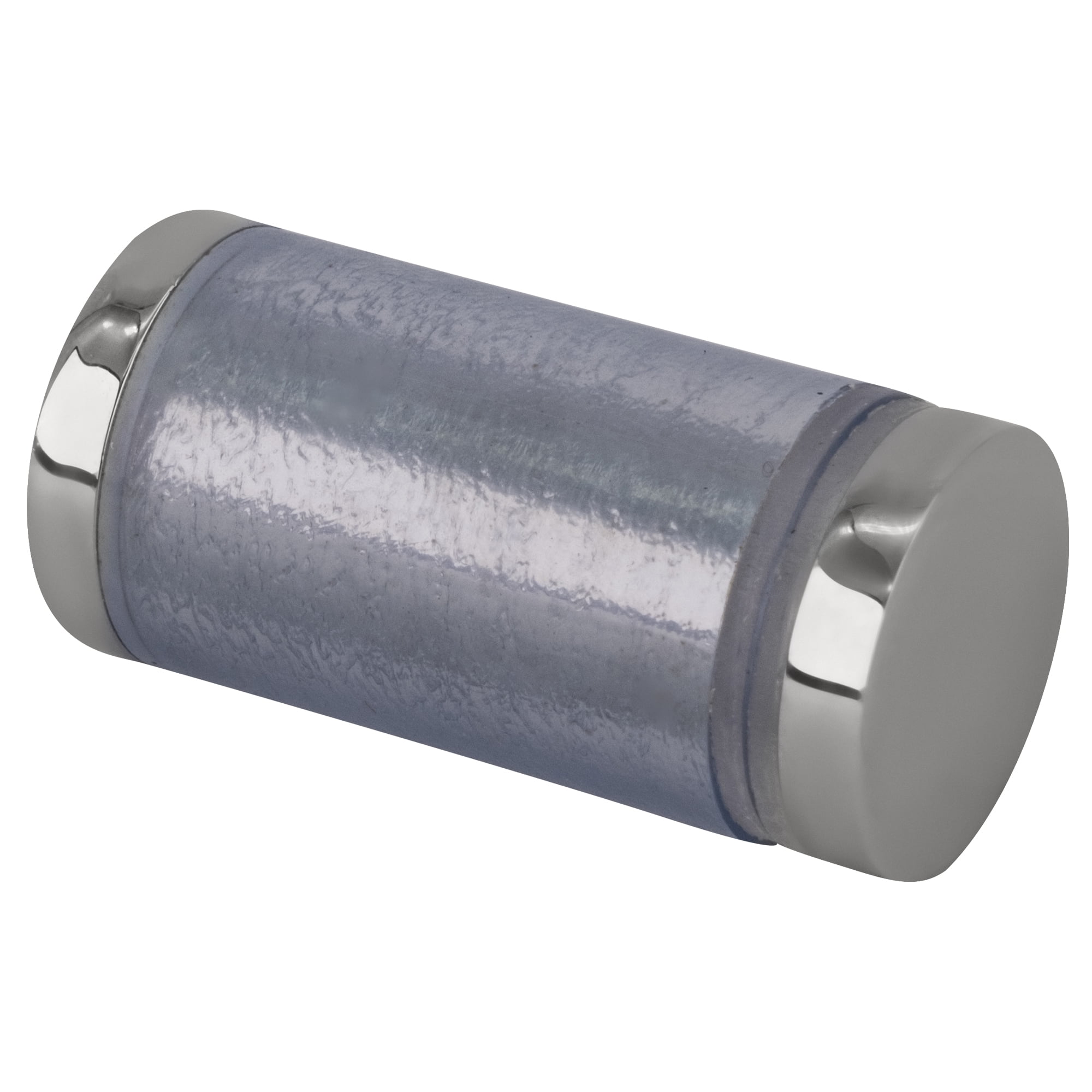 CRL SDKP212CH Chrome Cylinder Style Single-Sided Shower Door Knob With ...