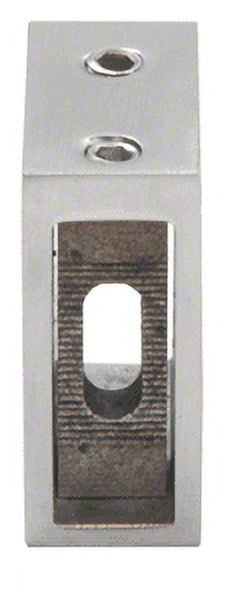 CRL SERAHW2BS Brushed Stainless Adjustable Height Track Holder Fitting ...