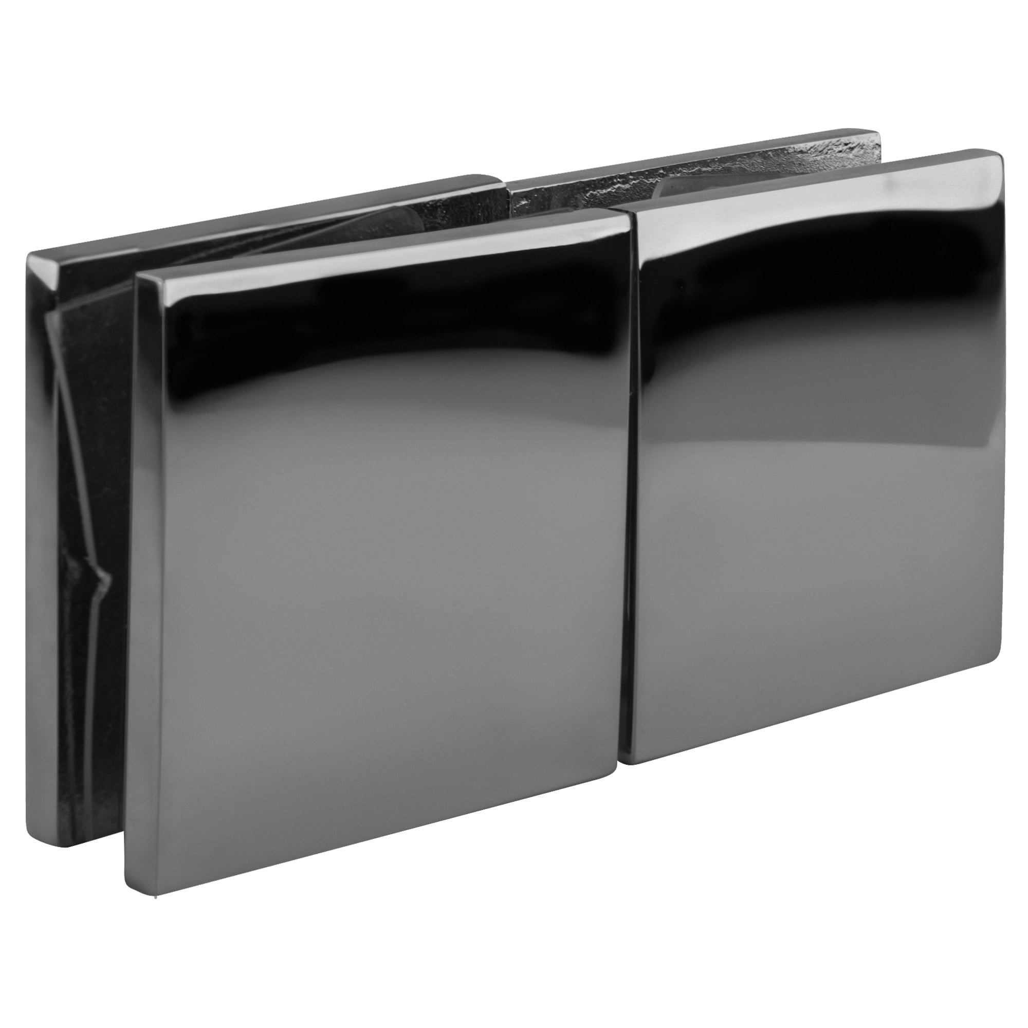 CRL SGC188CH Polished Chrome Square 180 Degree Glass-to-Glass Movable ...