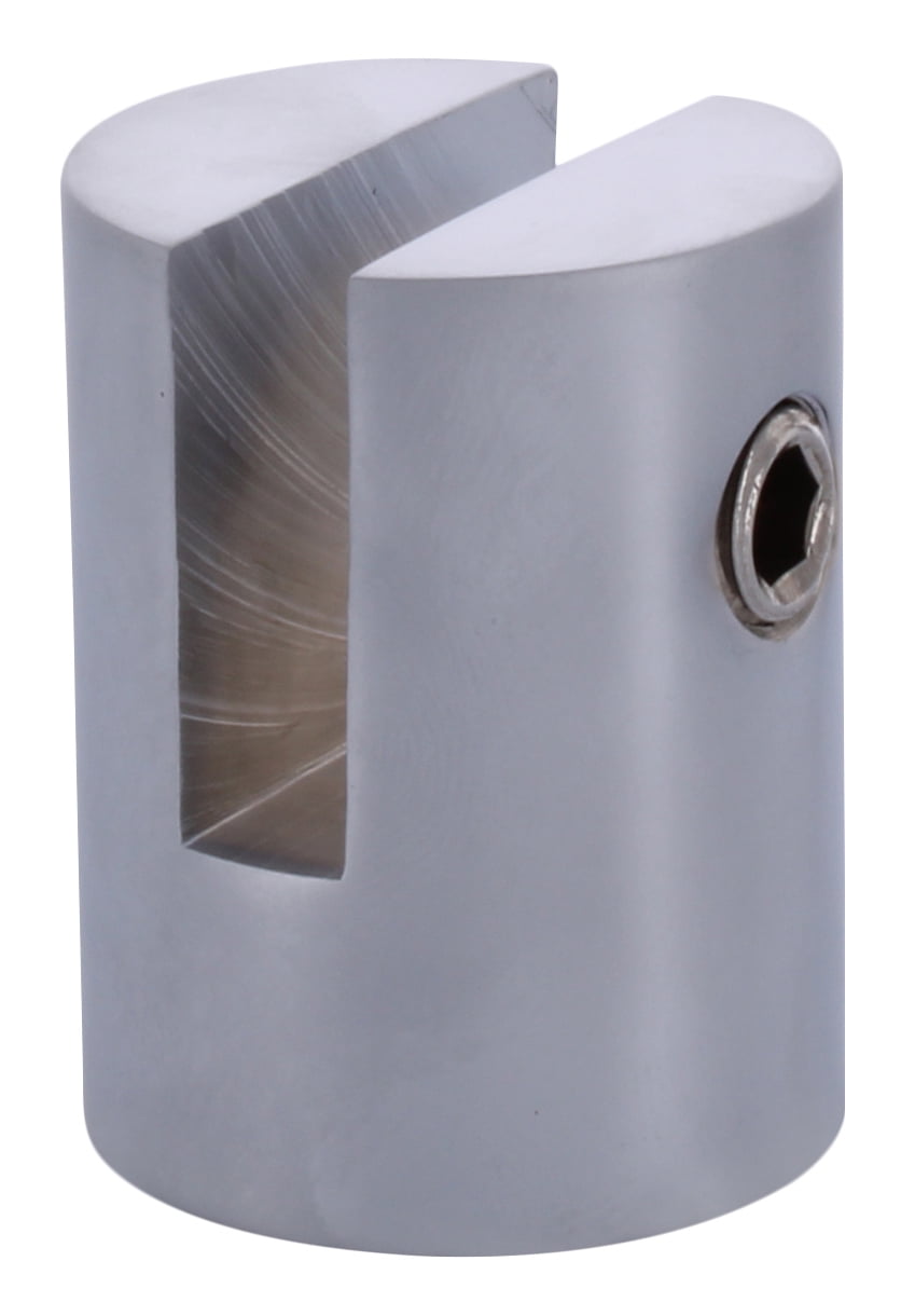 CRL SM14SC Satin Chrome Slot Mount Standoff for 1/4" Panels - Walmart.com