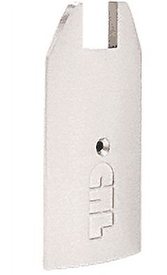 CRL SREC4TSA34 Satin Anodized 4" Tapered End Cap for Wedge-Lock ...