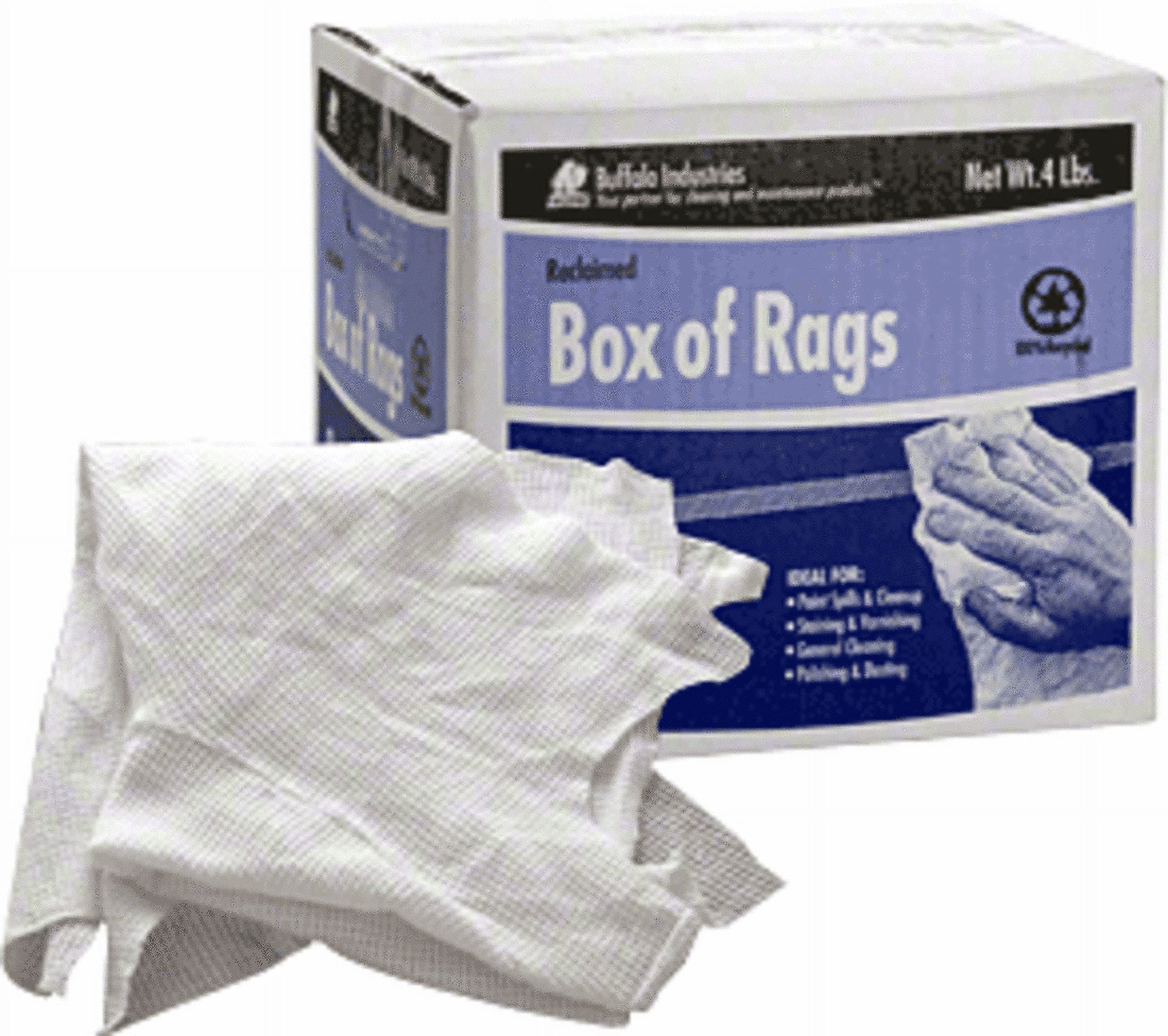 CRL T10500 White Thermals Box of Rags - Walmart.com