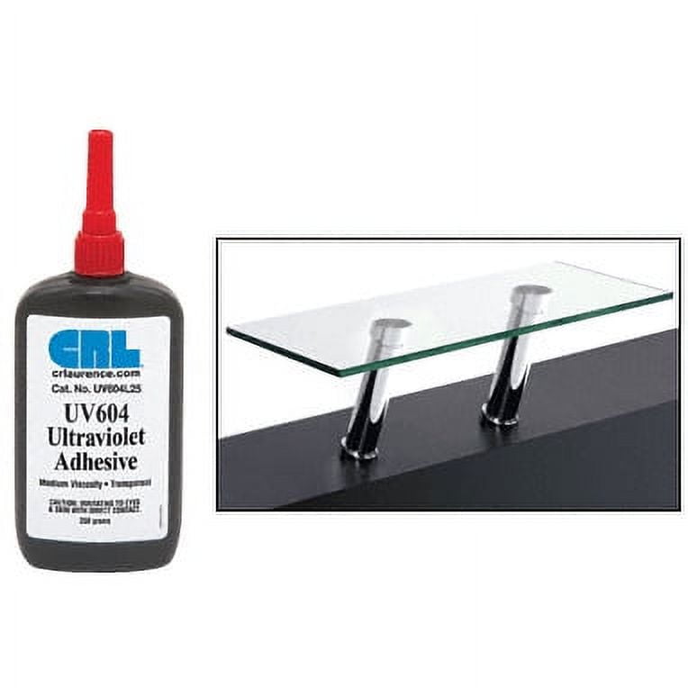 CRL UV604L25 UV604L Medium Viscosity UV/Visible Light Adhesive - 250g ...