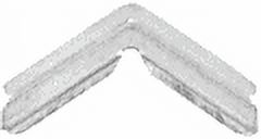 CRL WSC104-XCP100 CRL 1/4" Aluminum Corner for WSF344 and A344 Series ...