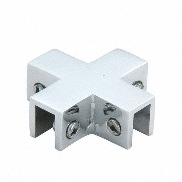 CRL ZLS4CH Chrome 4-Way Angled Clamp - Walmart.com
