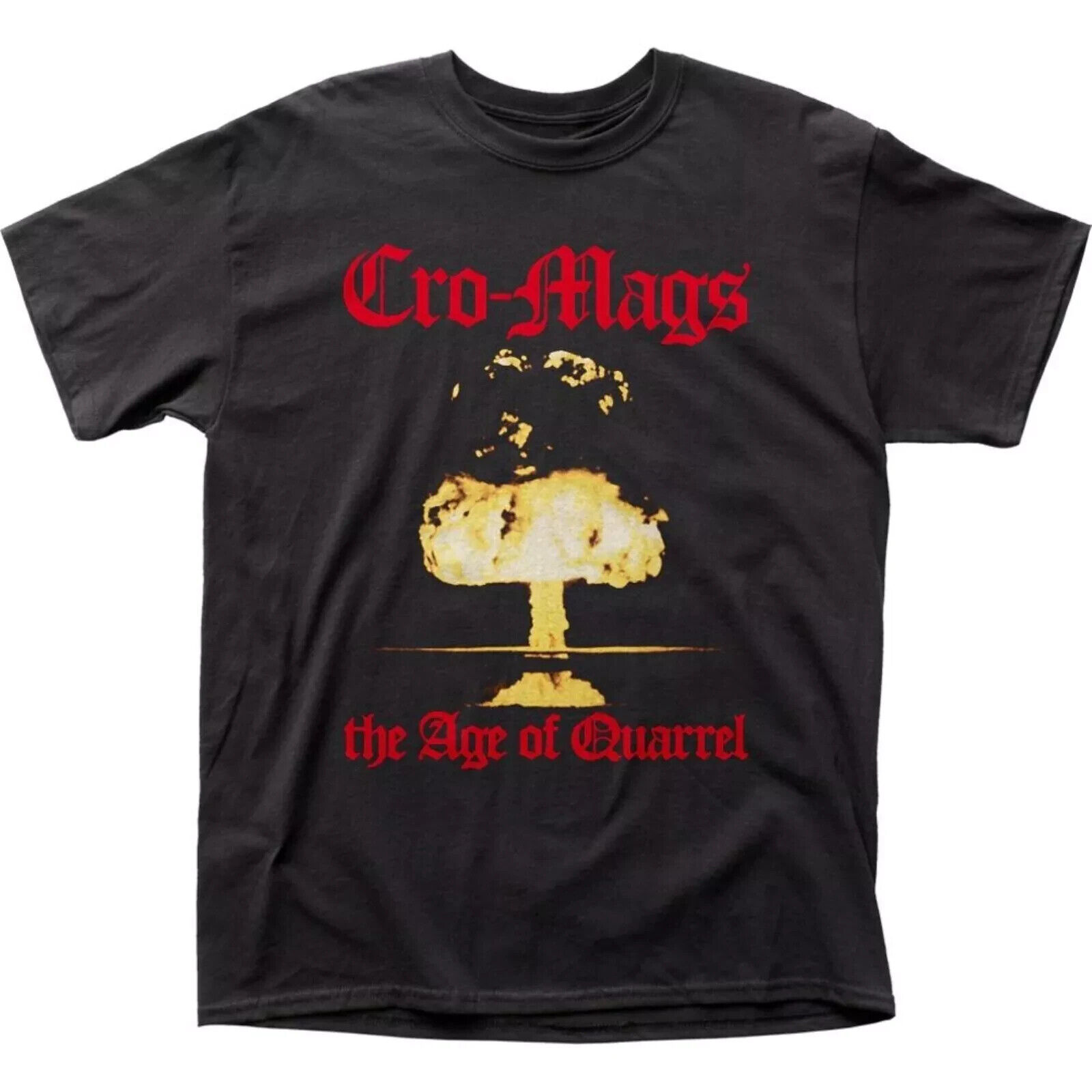 CRO-MAGS cd cvr THE AGE OF QUARREL Official SHIRT LRG New best wishes near death - Walmart.com