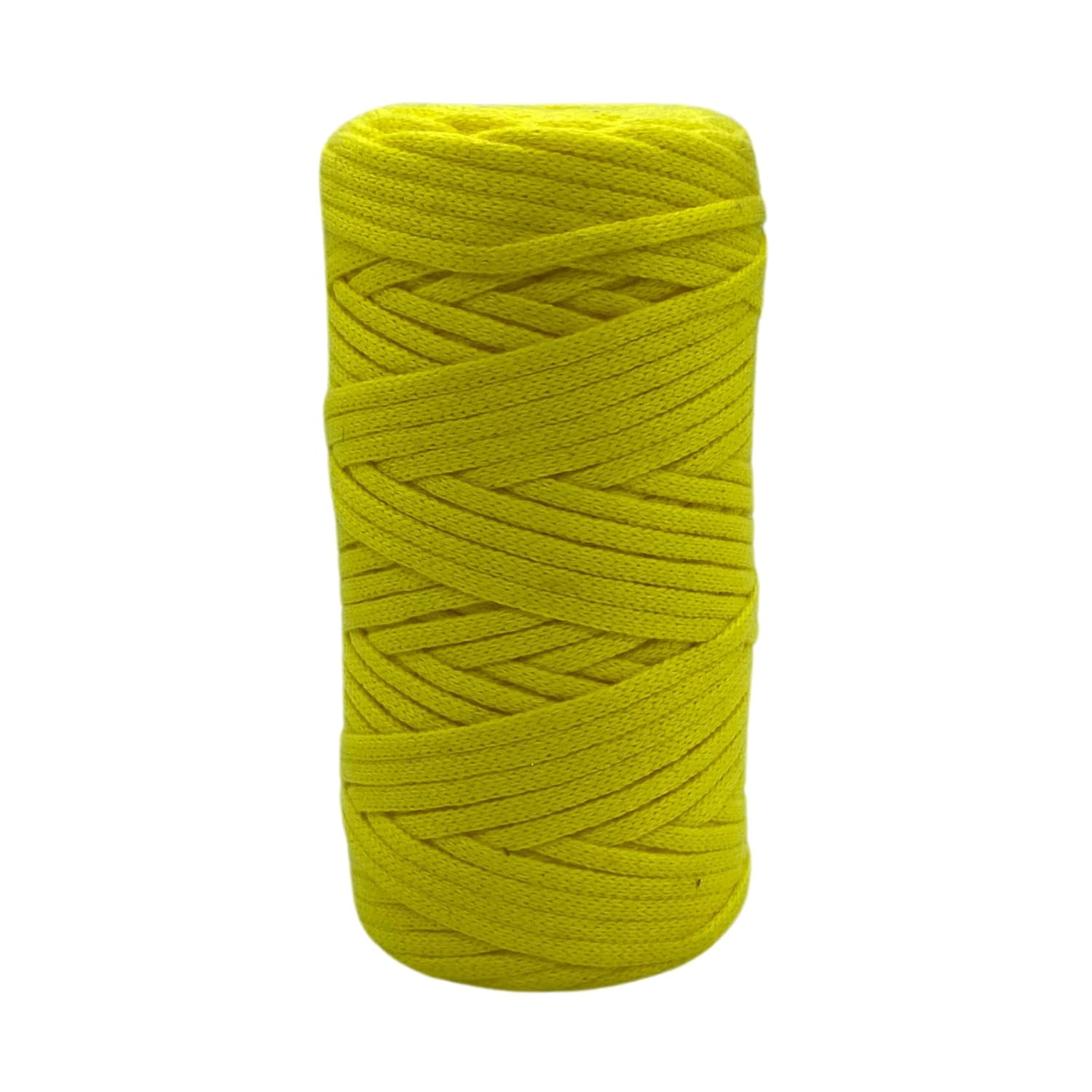 CROCHETA Lemon Yellow 3mm x 54yards Crochet Macrame Cord, Colored ...