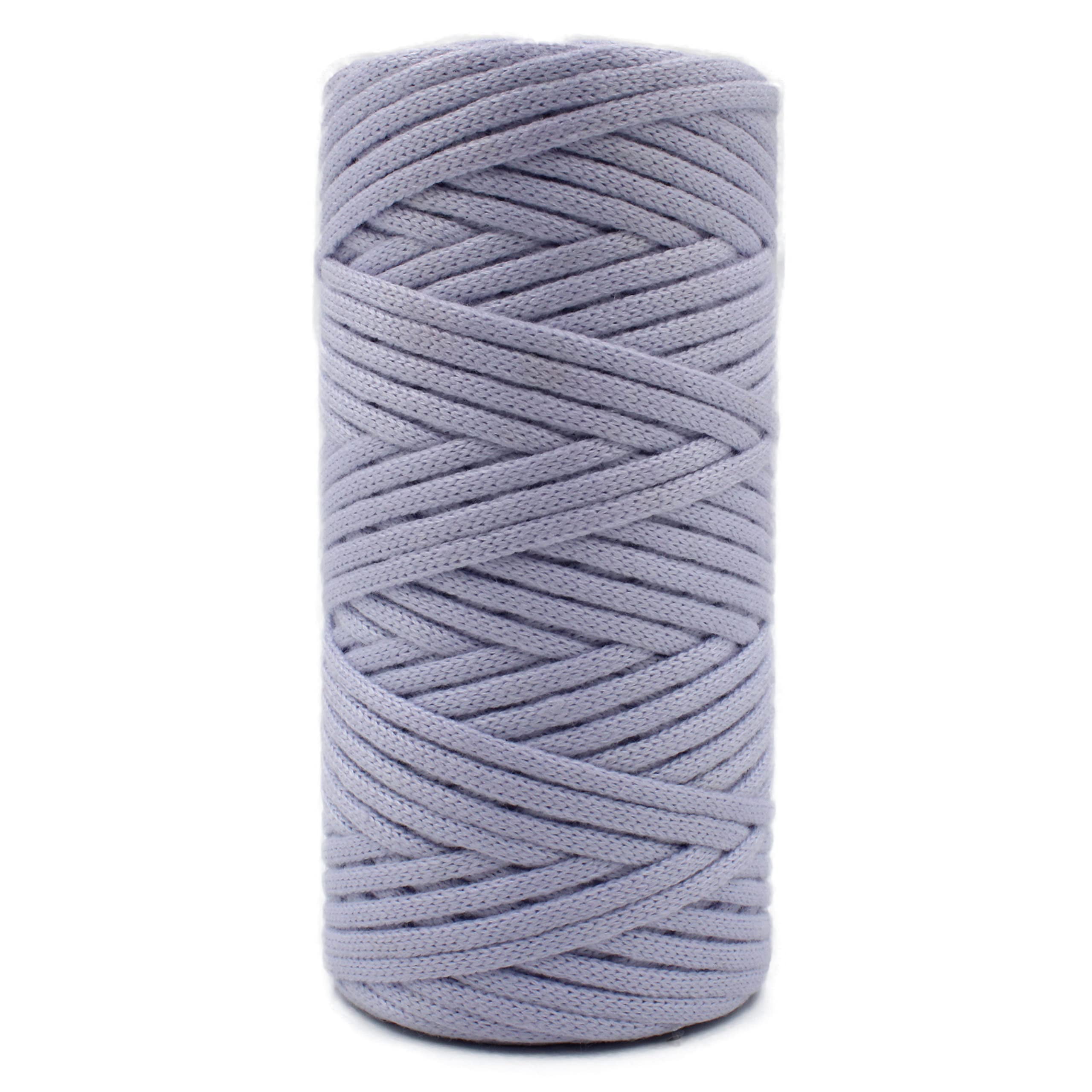 CROCHETA Light Purple 3mm x 54yards Crochet Macrame Cord, Colored ...