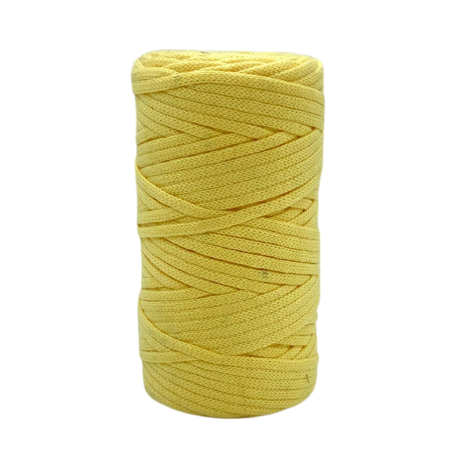CROCHETA Light Yellow 3mm x 54yards Crochet Macrame Cord, Colored ...