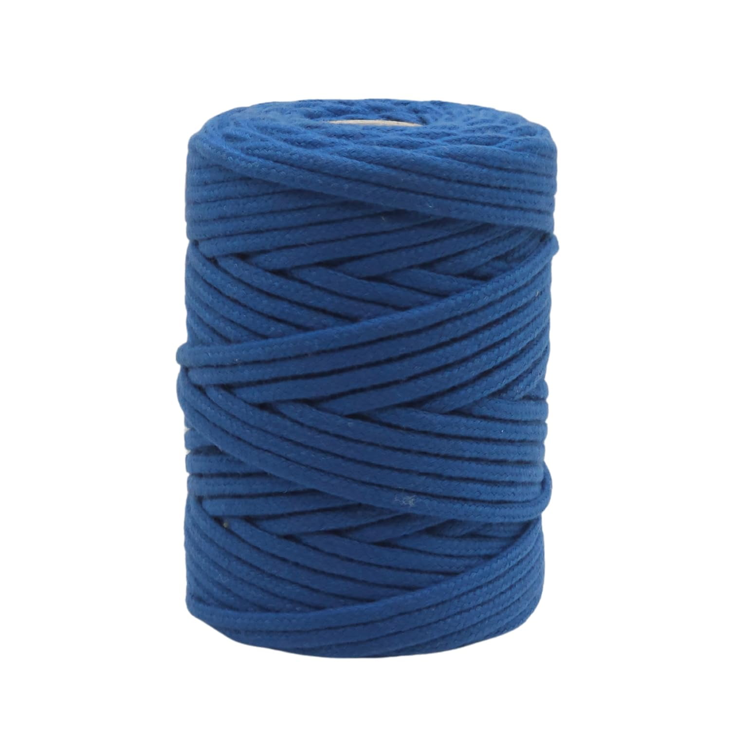 CROCHETA Royal Blue Macrame Braided Cord 2.5mm x 54yards, Colored ...