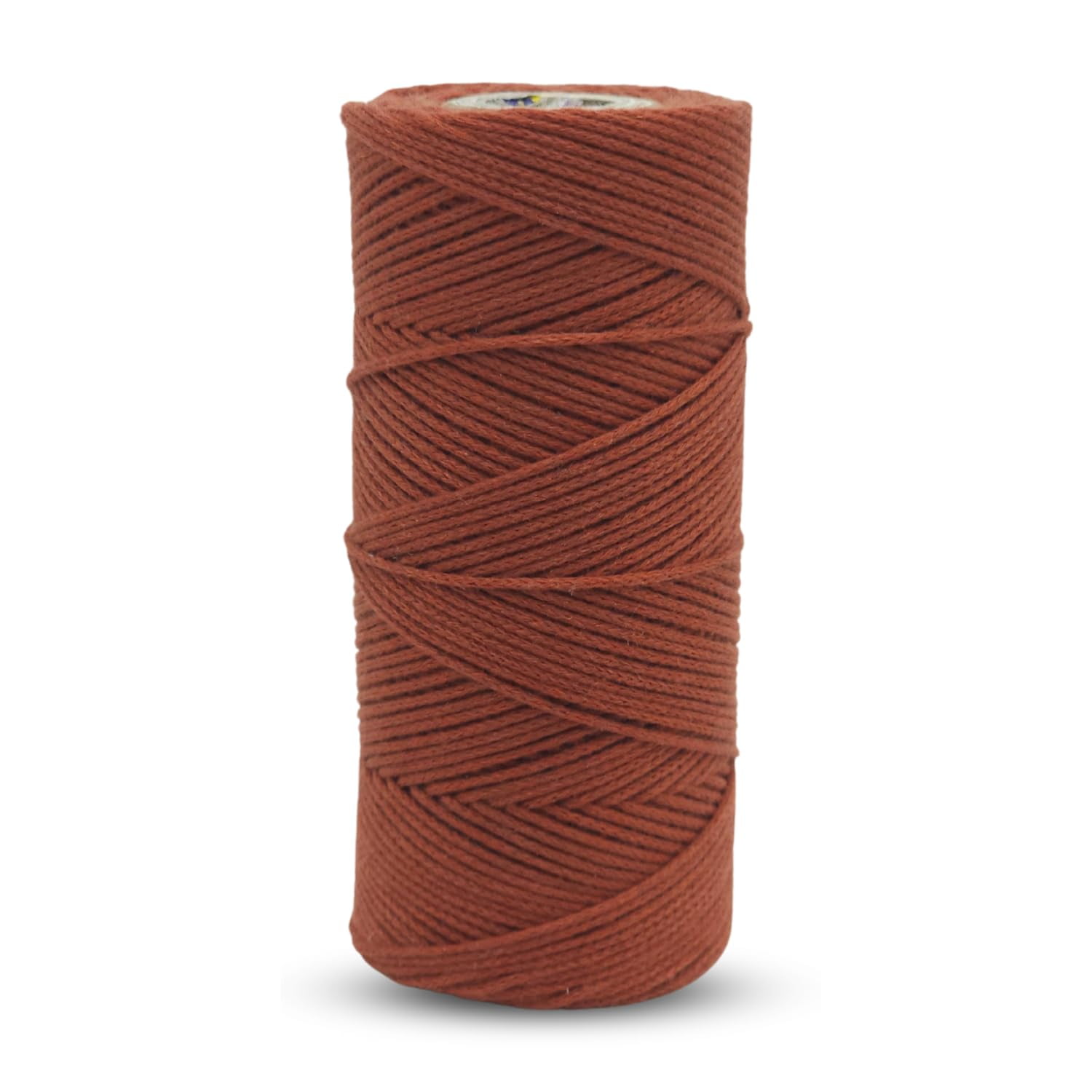 CROCHETA Rust 1mm x 109yards Micro Macrame Cord, Colored Macrame Rope ...