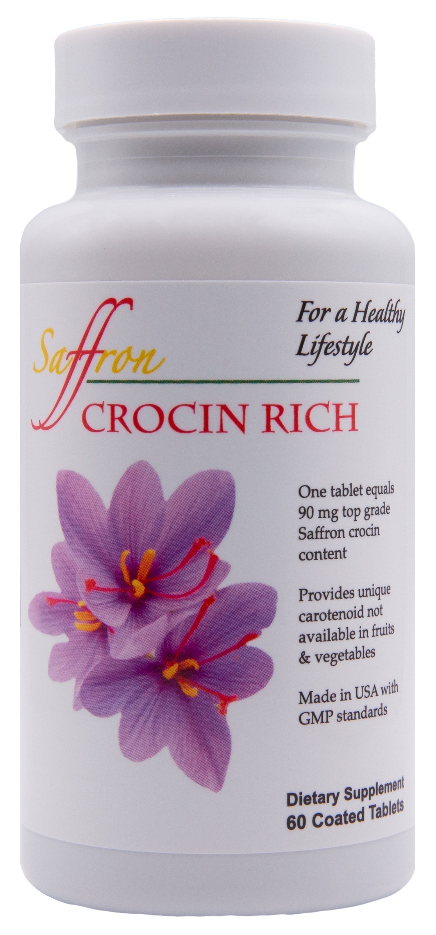 CROCIN RICH - 60CT, Eye Supplement for Visual Acuity, Intraocular ...