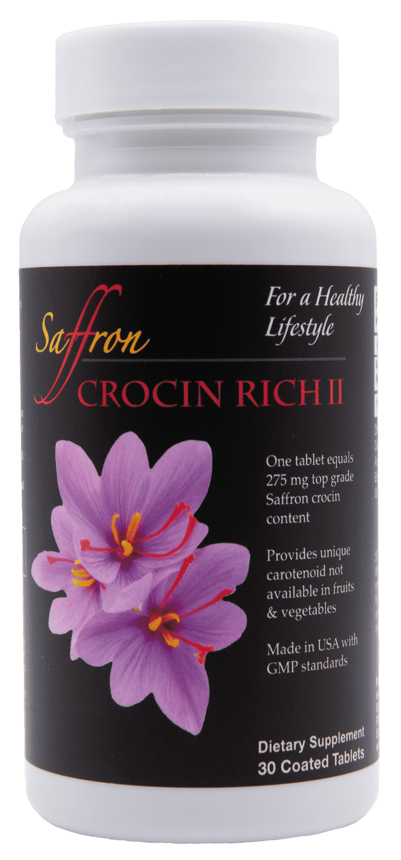 CROCIN RICH II - 30CT, Supplement for Eye, Energy, Mobility, Tremors ...