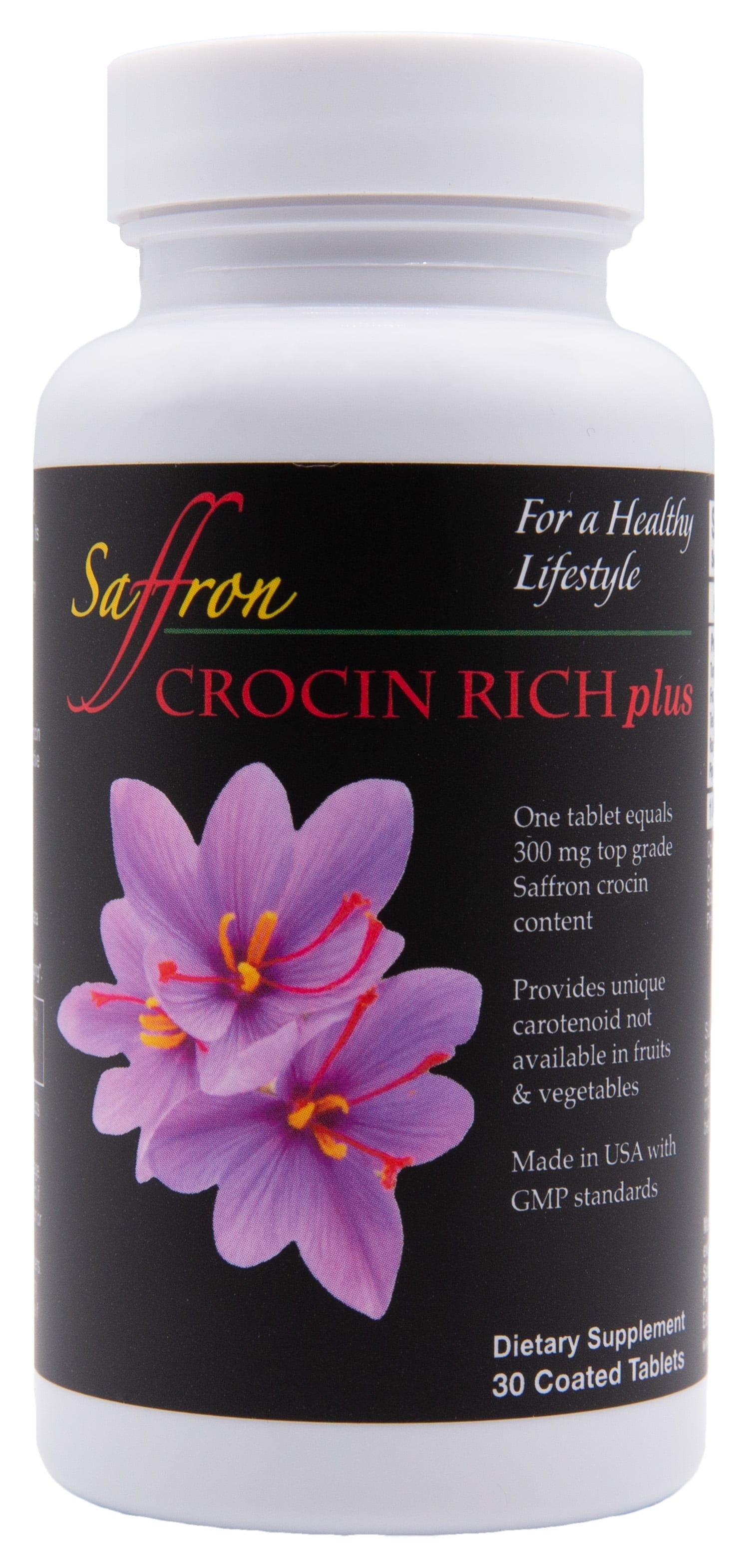 CROCIN RICH Plus - 30CT, Brain Health Supplement for Memory, Focus ...