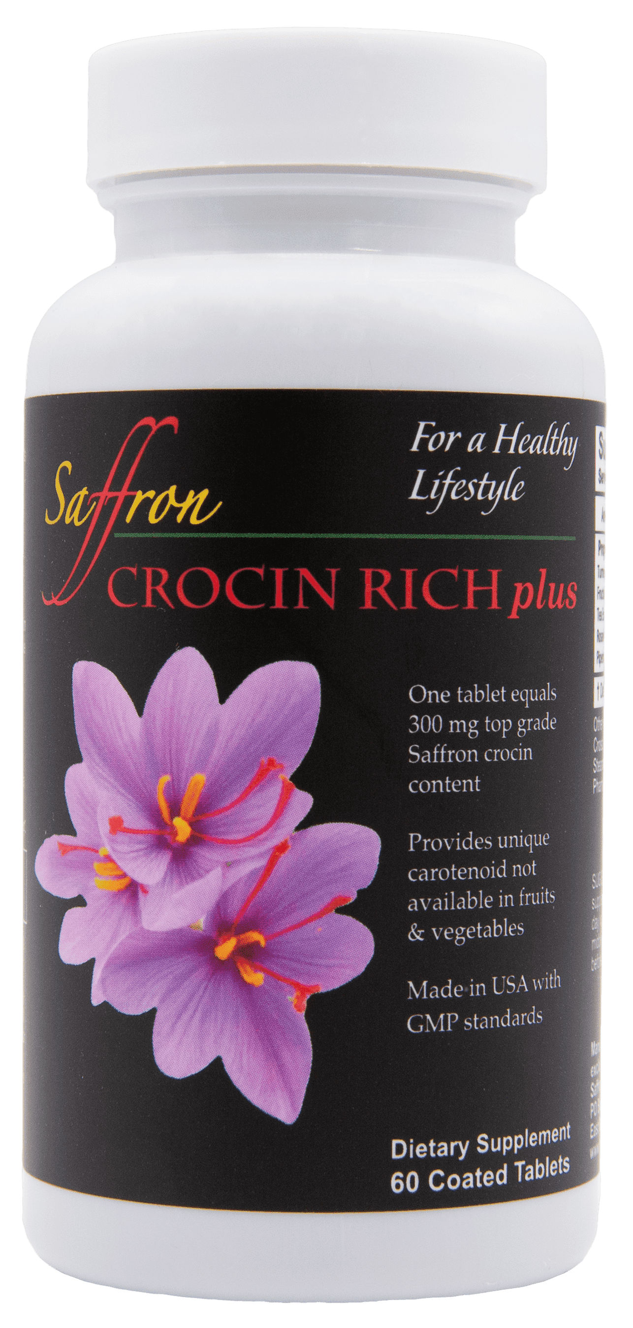 CROCIN RICH Plus - 60CT, Brain Health Supplement for Memory, Focus ...