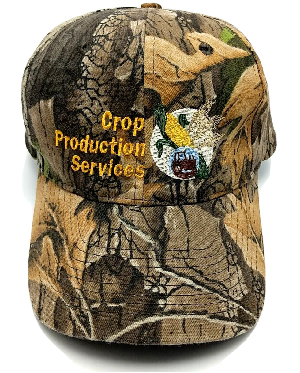 CROP PRODUCTION SERVICES hat camouflage adjustable snapback cap ...