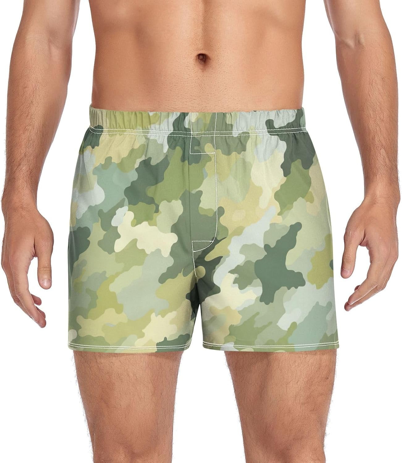 CROPD Colorful Mushrooms Leaves Mens Underwear Classic Fit Boxers for ...