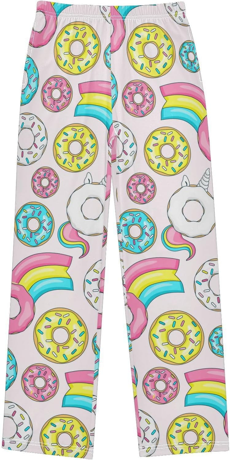 CROPD Fast Food Pajamas Pants Soft Long Pajama Bottoms Lounge Sleep ...