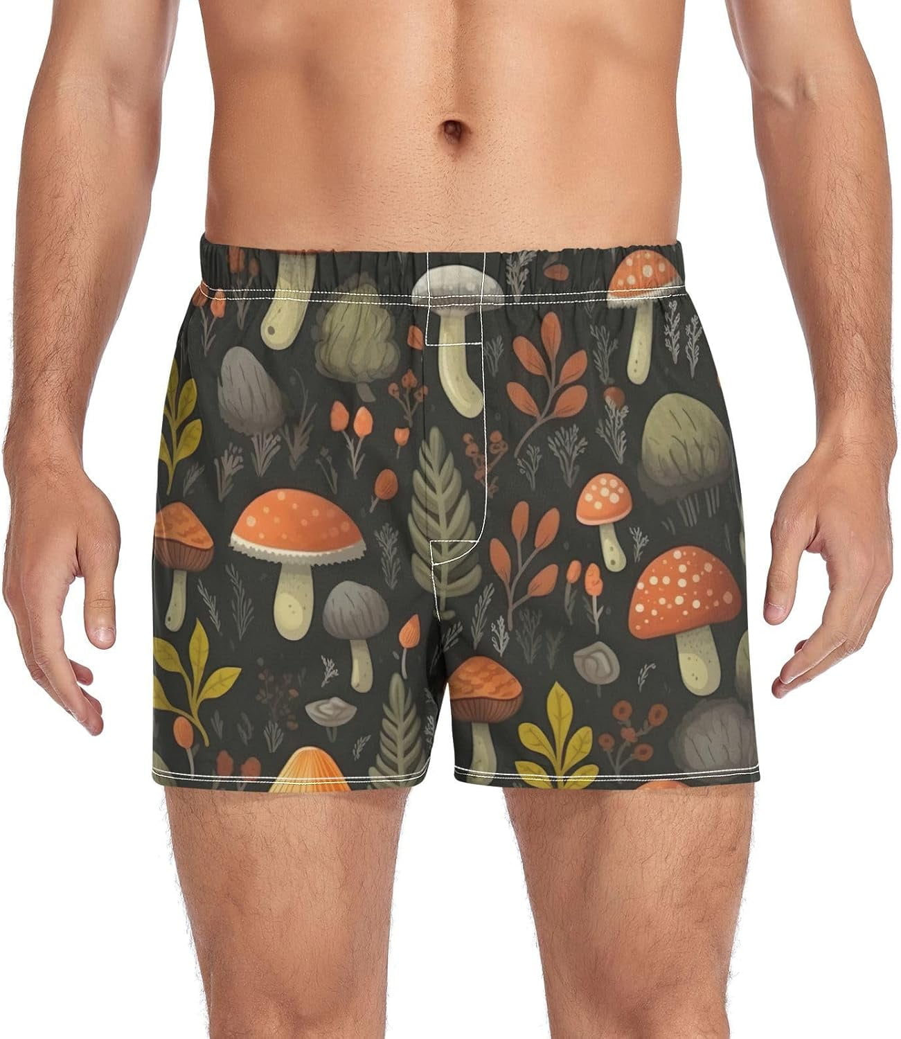 CROPD Green Shamrocks Stpatrick Day Mens Underwear Classic Fit Boxers ...