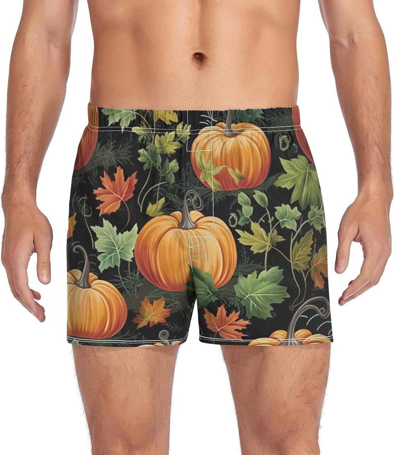 CROPD Green Shamrocks Stpatrick Day Mens Underwear Classic Fit Boxers ...