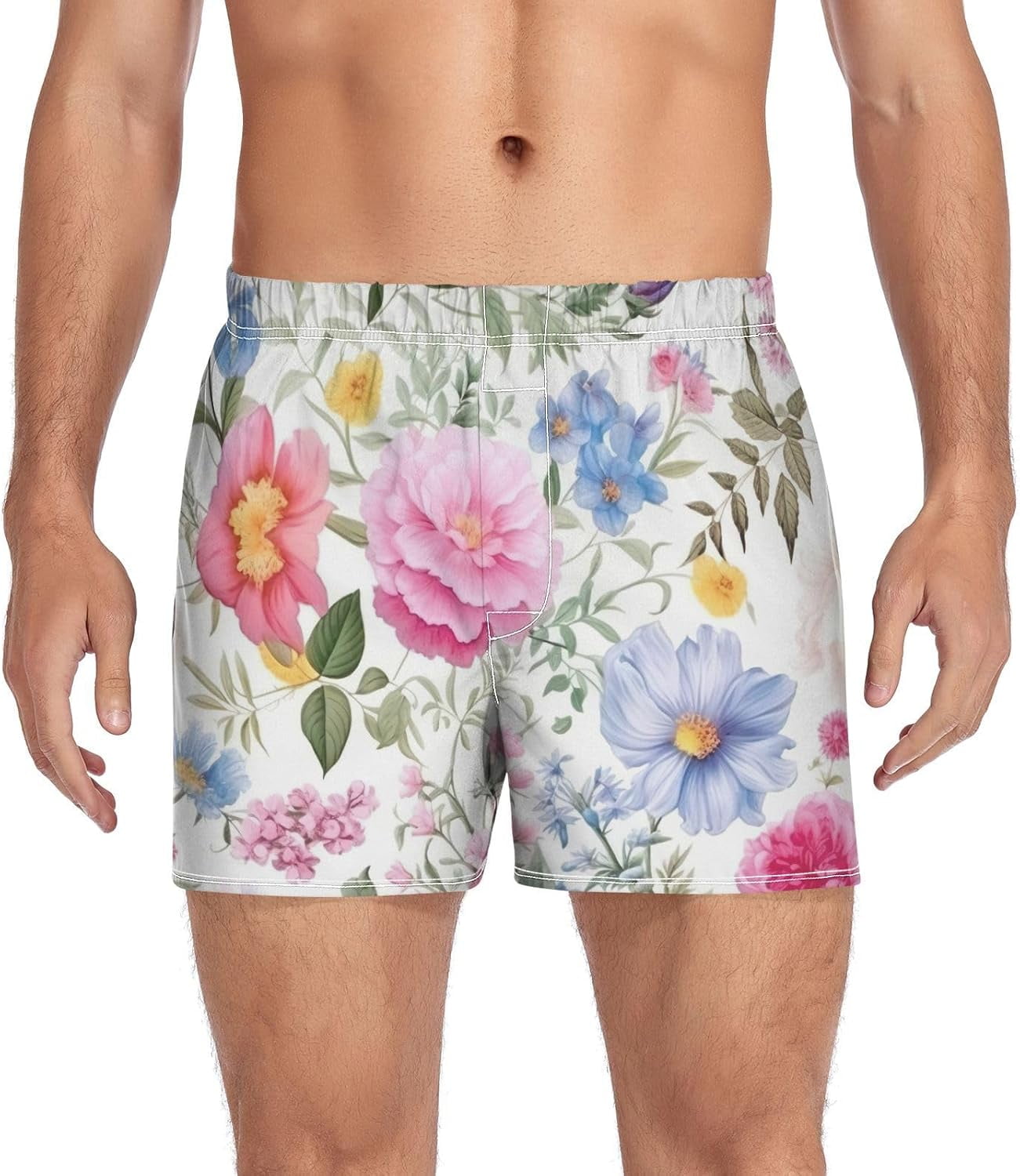 CROPD Green Shamrocks Stpatrick Day Mens Underwear Classic Fit Boxers ...