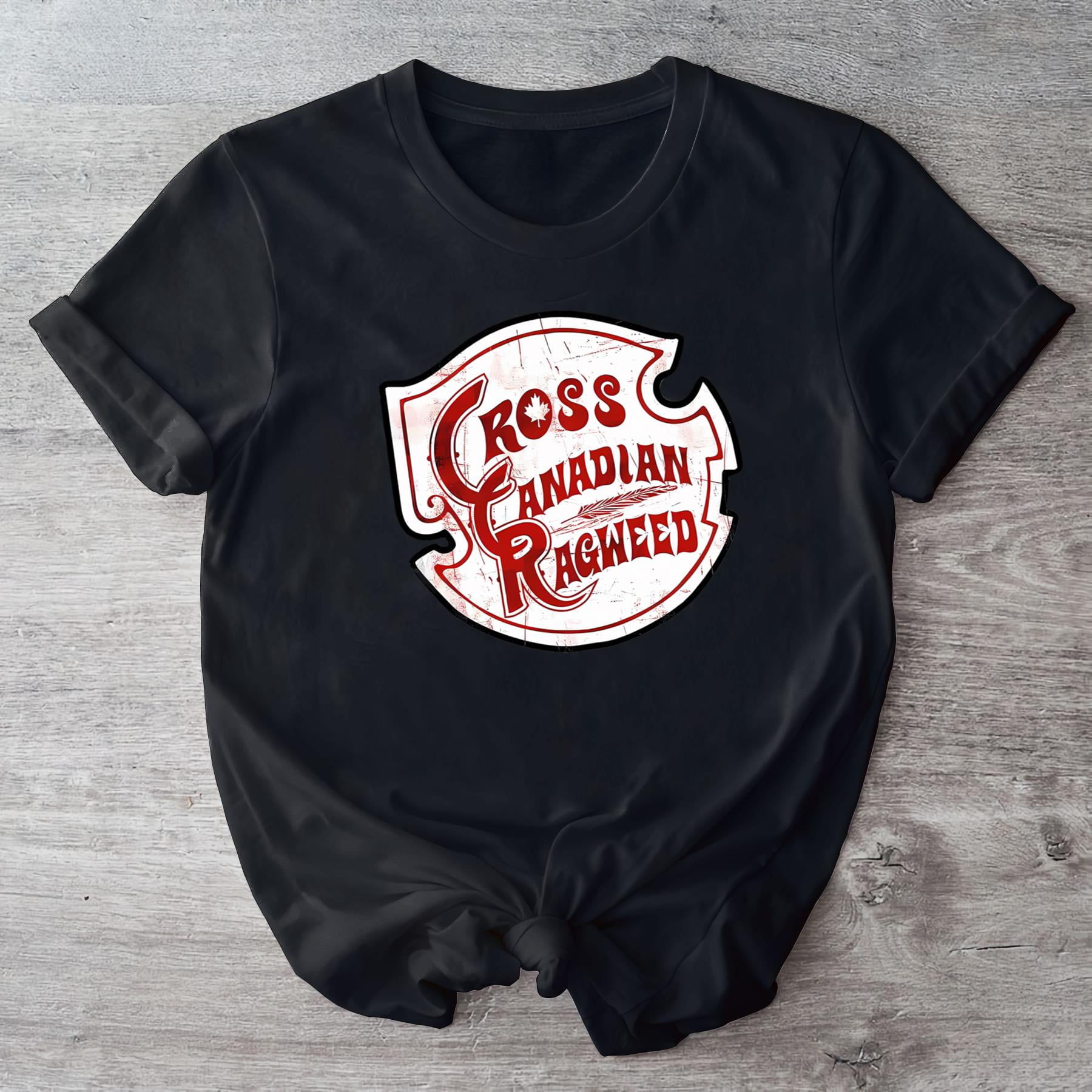 CROSS CANADIAN RAGWEED Logo Design T-shirt Holiday Gift Tee-TH15041 ...