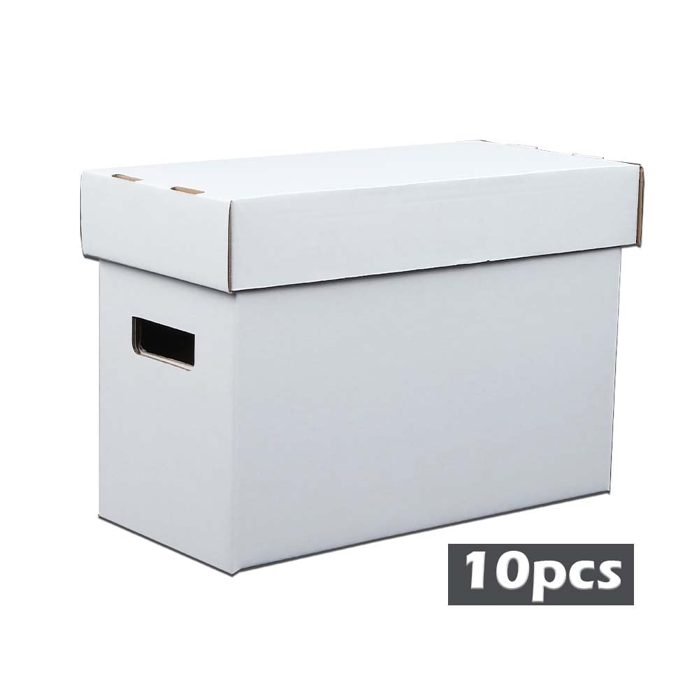CROSSDESIGN 10Pcs Comic Books Storage Boxes Short Holds 150-175 ...
