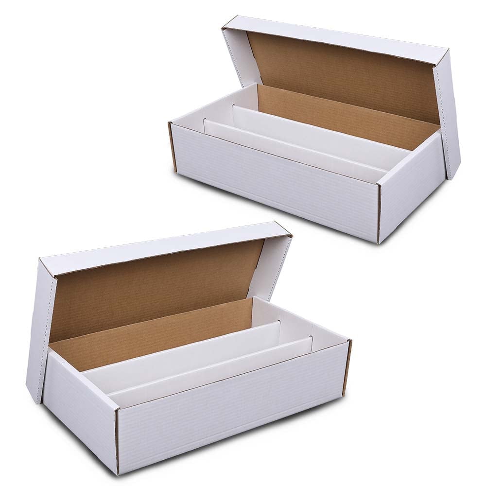 CROSSDESIGN 2 BCW 3000 Count Super Shoe Cardboard Standard Trading ...