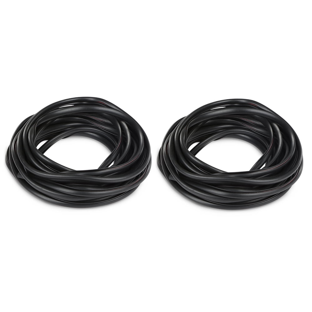 CROSSDESIGN 30 Feet Welting Rubber Seal 2x Fender Flare Flair Edge Trim ...