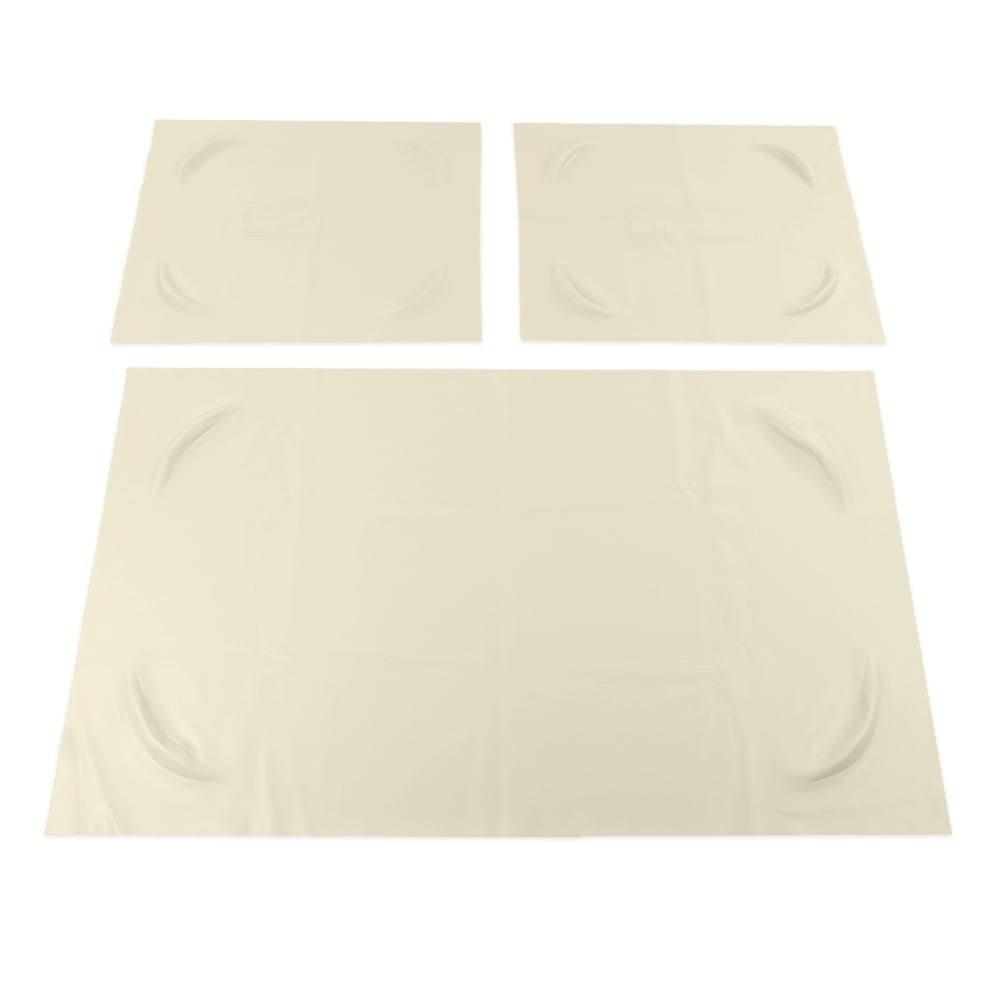 CROSSDESIGN 3pcs Club Car Front Seat Covers PU Leather Fit for PRE-2000 ...