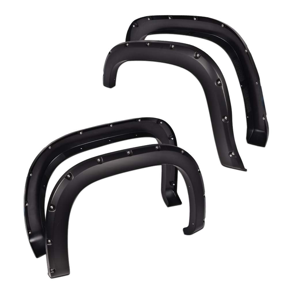 CROSSDESIGN 4 Pcs Fender Flares Wheel Cover Protector Fit for 2007-2013 ...