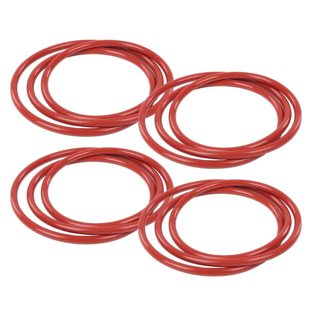 CROSSDESIGN 4PK Red O-Rings Military Humvee Split Rims Wheel Seal And ...