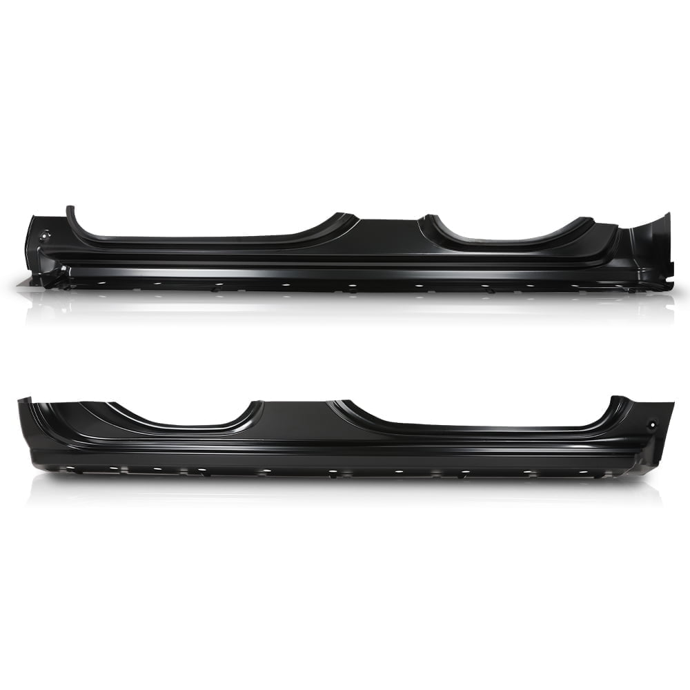 CROSSDESIGN Black Extended Cab Rocker Panel Fit for 2014-2018 Chevy ...