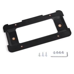 Black License Plate Frames in License Plate Frames by Color - Walmart.com