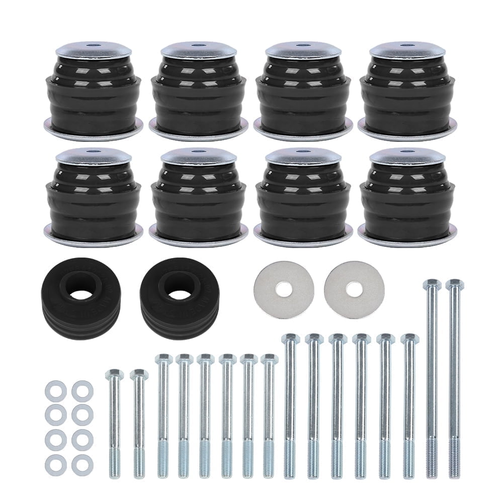 CROSSDESIGN Body Cab Mount Bushing Kit Fit for 2008-2016 Ford F250 F350 ...