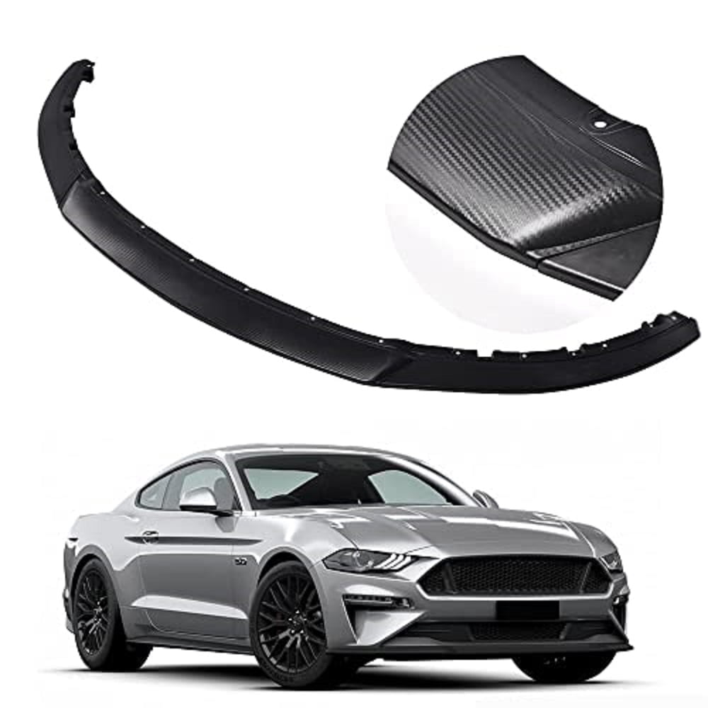 CROSSDESIGN Bumper Lip Chin Spoiler Fit for Ford Mustang V6 V8 Base and ...