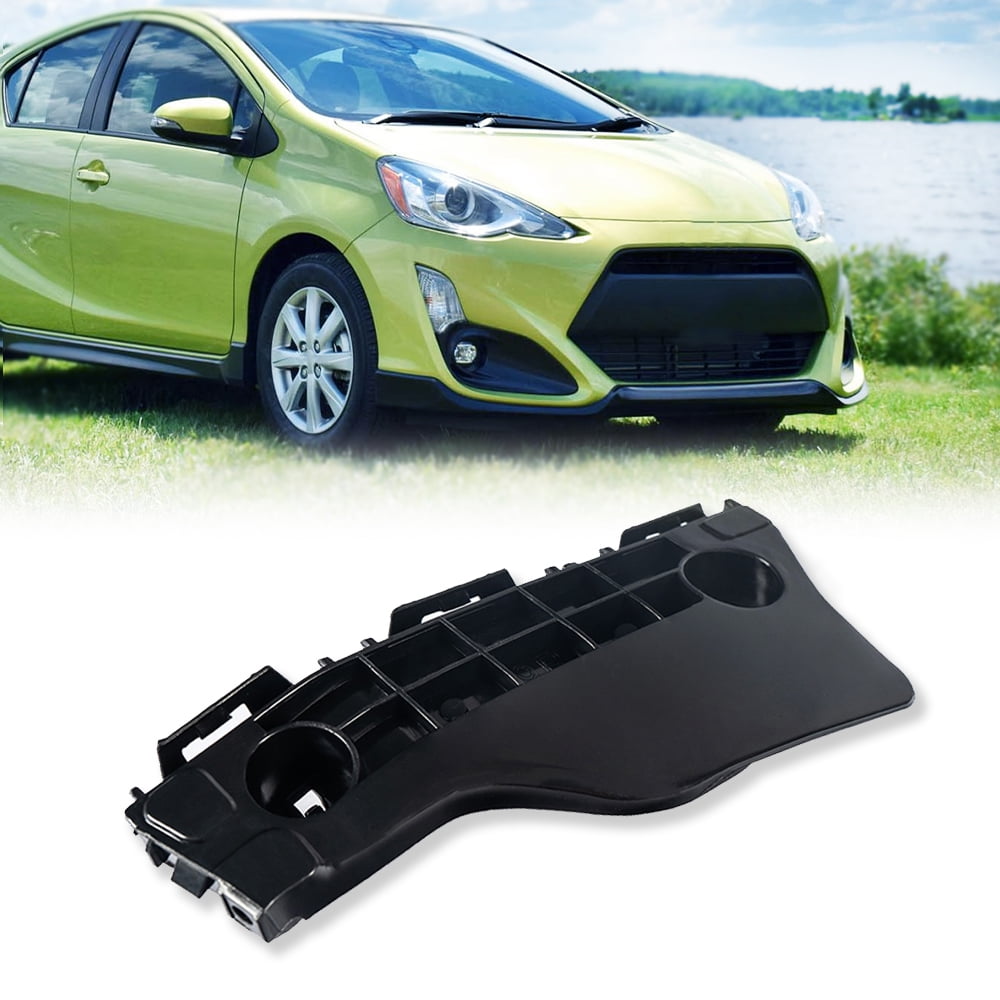 CROSSDESIGN Bumper Retainer Set Fit for Toyota Prius C Front Outer 2012-2017 Black - Walmart.com