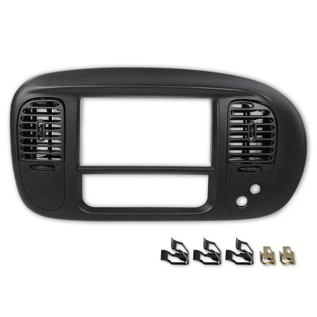 CROSSDESIGN Center Dash Radio Climate Bezel Panel Fit for Ford F150 ...